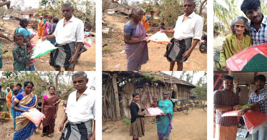 Gaja Relief (#02) – Ambalapattu Village, Thanjavur District – Helping Hands